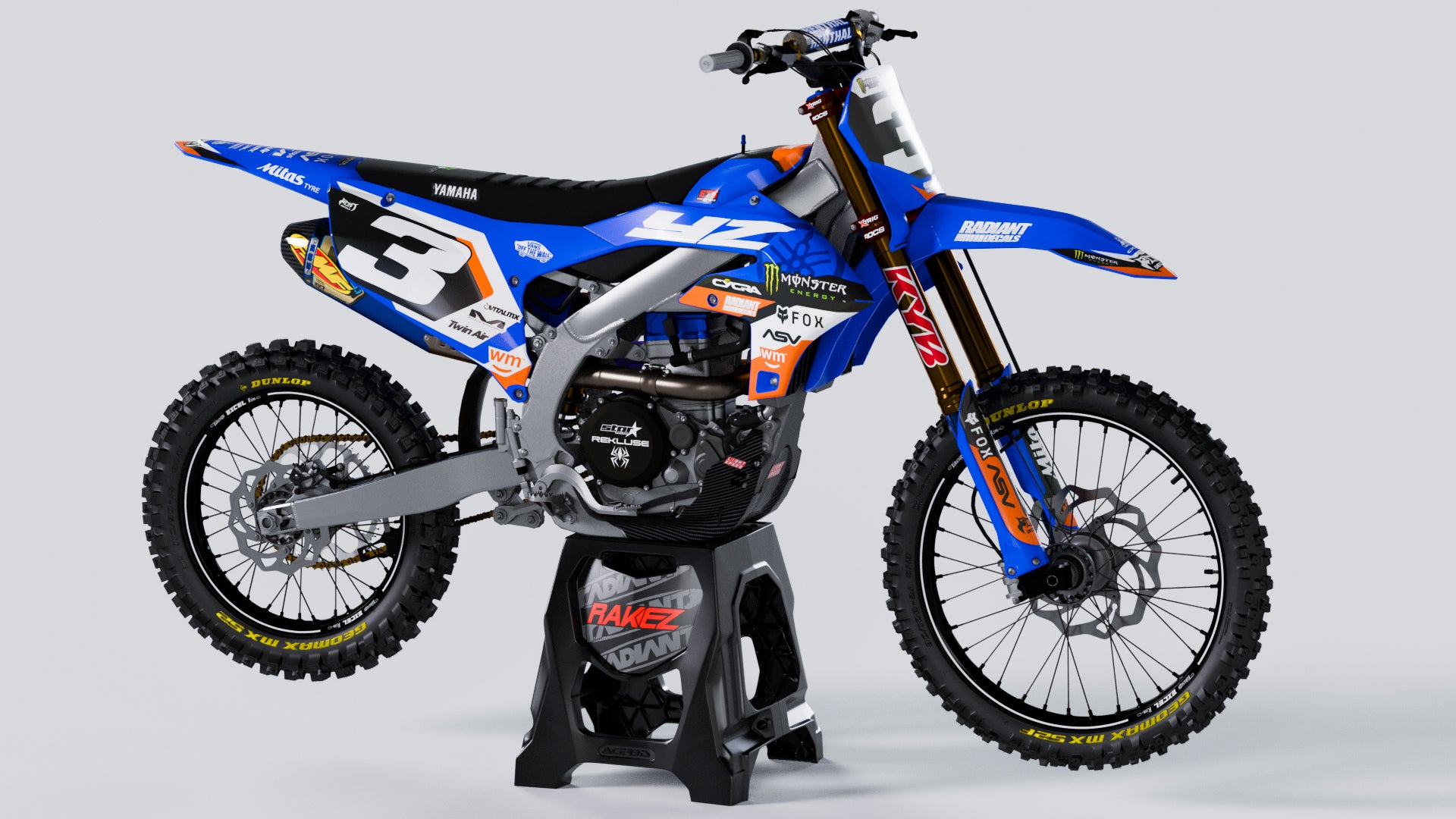 Pulse Blue YAMI – Radiant Decals